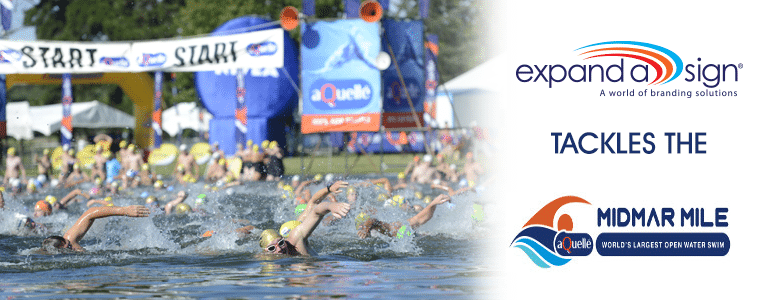 Midmar Mile – what an experience! - Expand a Sign